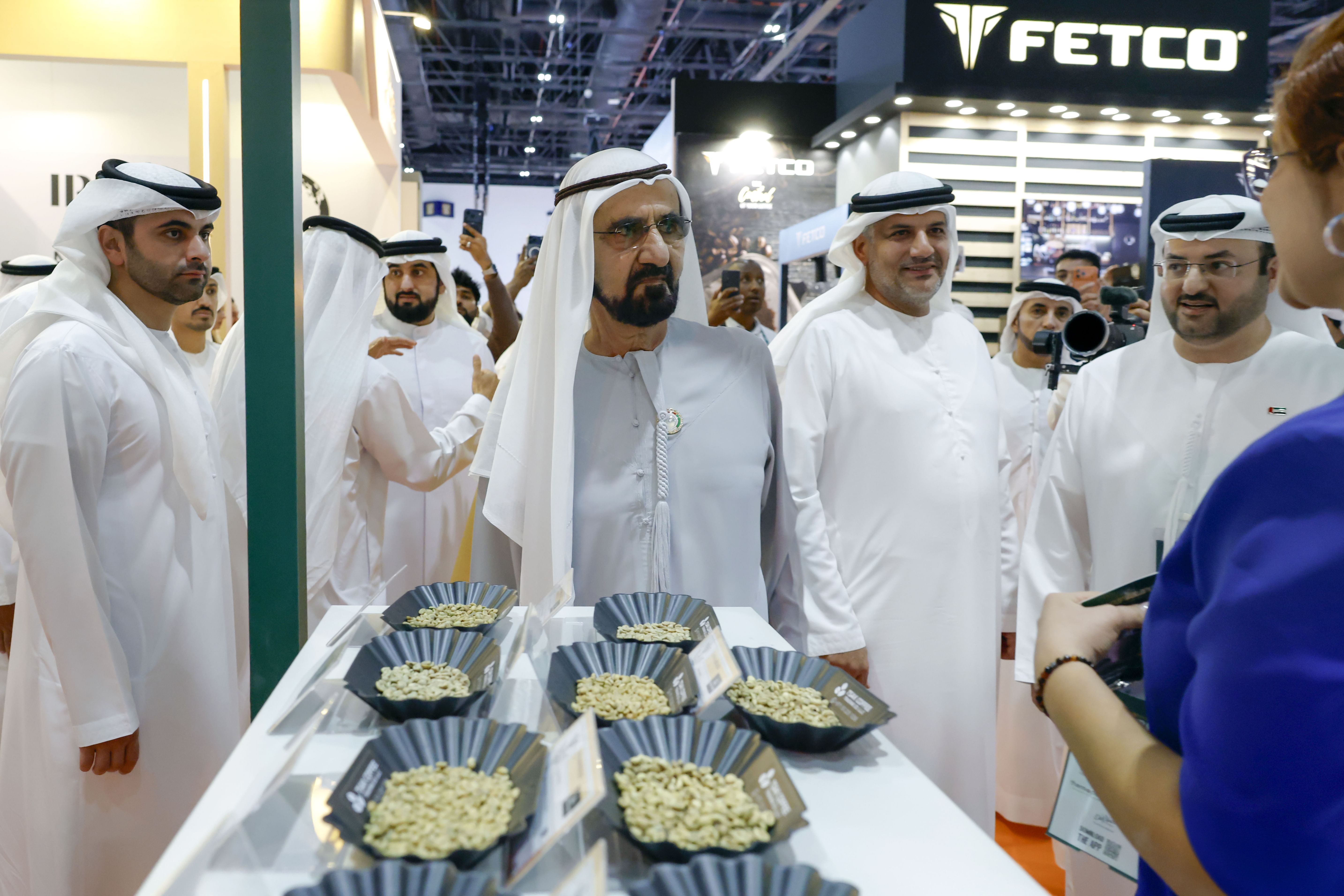Mohammed bin Rashid visits World of Coffee Dubai as exhibition marks ...